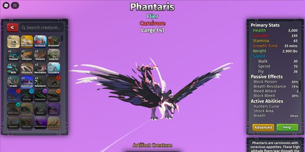 Buy Creatures Phantaris Creatures of Sonaria 3234120 | itemku