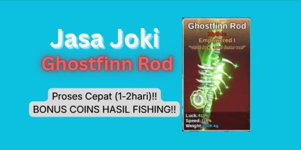 Beli Joki Joki Ghostfinn Rod - Fish It! (Rod Astral/Hazmat) Fish It ...