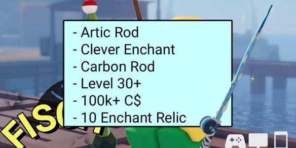 Beli Akun Akun Fisch - Artic Rod Enchant Clever (2.25x XP) Fisch ...