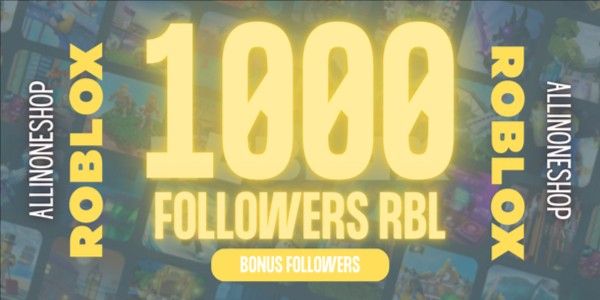Beli Item 1000 Followers RBL | Roblox Roblox Terlengkap dan Termurah ...