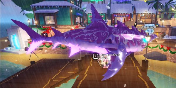 Buy Fish Fairy Dust Frostborn Shark Fish It! 3983764 | itemku