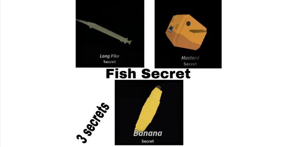 Beli Fish Banana | Long Pike | Mustard (3 secret fish) Fisch Terlengkap ...