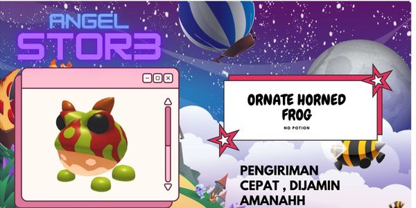 Buy Pet Ornate Horned Frog Adopt Me Trading Hub 3239057 | itemku