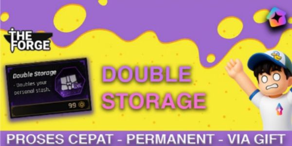Beli Gamepass Double Storage The Forge Termurah Mei 2026 | itemku