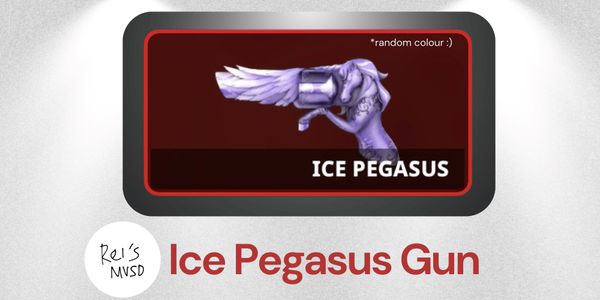 Beli Weapon Ice Pegasus Gun | Murderer Vs Sherrif Duel (MVSD) Murderers ...