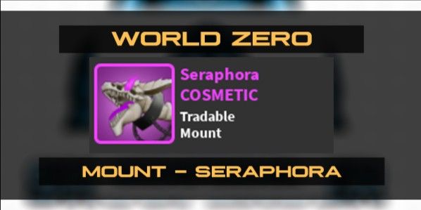 Buy Mount WORLD ZERO // MOUNT - SERAPHORA // by ShoGFender Shop World ...