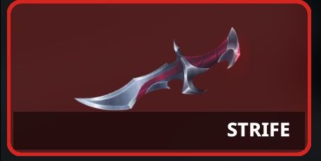 Beli Weapon Red Strife Knife | Murderer Vs Sherrif Duel (MVSD ...