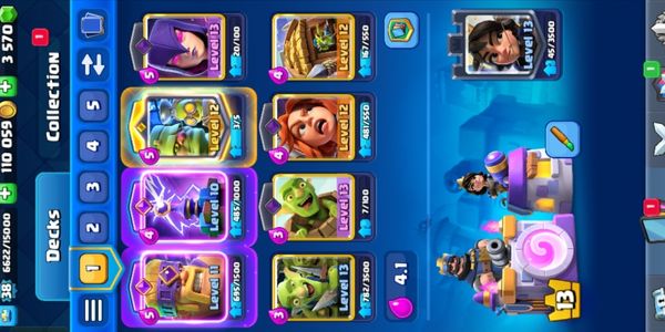 Buy Account Fortress King Level 13 God Specs Clash Royale 3600741 | itemku