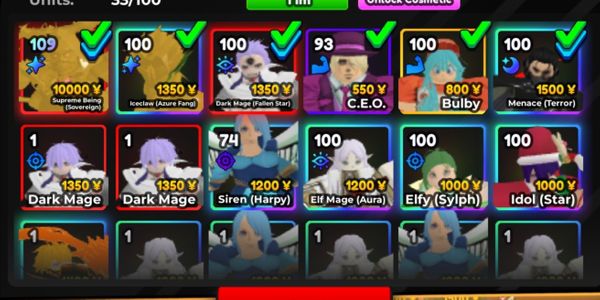 Buy Account AKUN AA GACOR Anime Adventures 3244698 | itemku