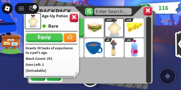 Buy Account Adopt Me Account 250 Age up potion Adopt Me Trading Hub ...