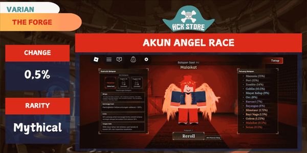 Beli Akun Akun Starter Angel Race (Mythical Tier) | The Forge The Forge ...