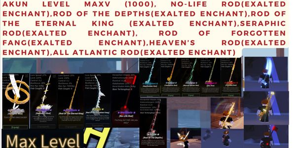 Buy Account AKUN LEVEL MAX,NO-LIFE ROD,ROD OF THE DEPTHS,ROD OF THE ...