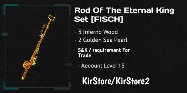 Beli Fish Rod Of The Eternal King (ROTEK) - Fisch RBL Fisch Terlengkap ...