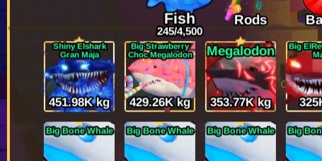 Beli Fish Big Strawberry Choc Megalodon | Anniversarry Secret Limited ...