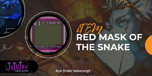 Buy Item Red Mask of The Snake + Bonus Equip | Jujutsu Infinite | RBL ...