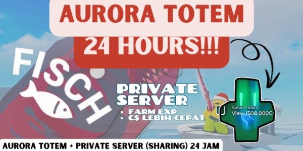 Buy Item Aurora Totem & Sundial Totem (Private Server 24 JAM Sharing ...