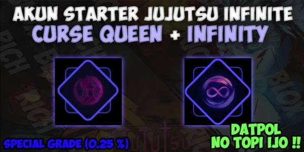 Buy Account Akun Starter Infinity + Curse Queen | Jujutsu Infinite ...