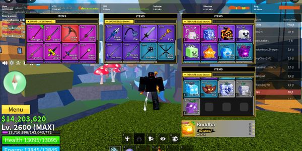 Beli Akun Akun Blox Fruits | Level MAX | Permanent Buddha V4 Shark ...