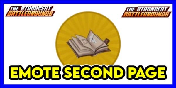 Buy Game Pass Emote Second Page The Strongest Battlegrounds 3260754 ...