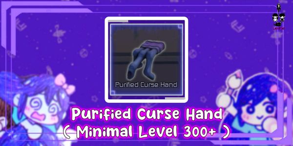 Buy Item Purified Curse Hand Jujutsu Infinite 3197913 | itemku