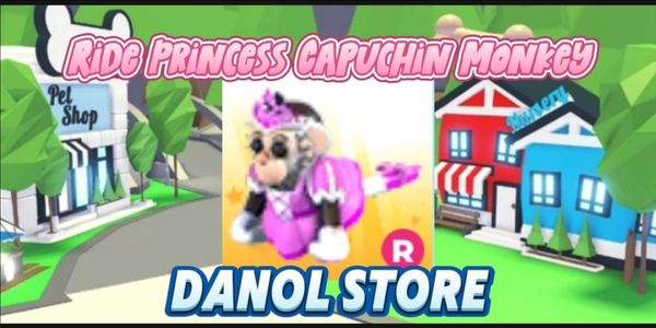 Beli Pet Ride Princess Capuchin monkey Adopt Me Trading Hub Terlengkap ...