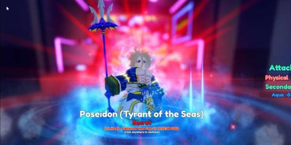 Beli Unit Poseidon ( Tyrant Of The Seas) | Anime Adventures ( AA) Anime ...
