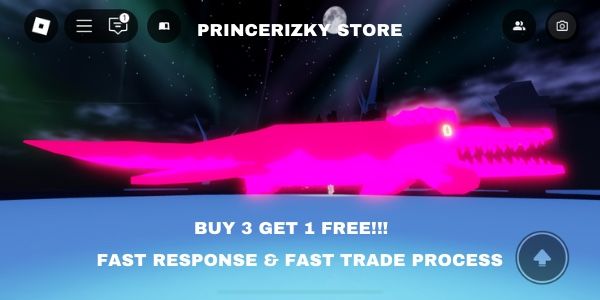 Buy Fish Sparkling Shiny Big Mythical Mosasaurus Fisch 3198864 | itemku