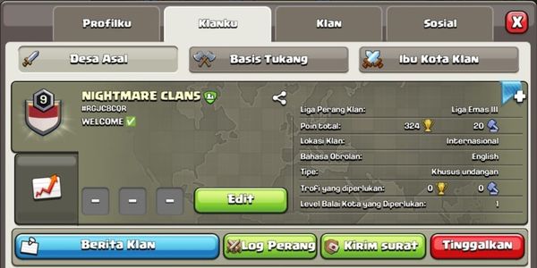 Beli Clan CLAN LEVEL 9 MURAH Clash of Clans Terlengkap dan Termurah ...