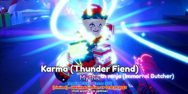 Beli Unit karma (Thunder Fiend) - Anime Adventures Anime Adventures ...