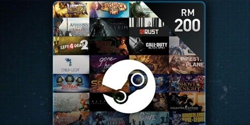 Buy Steam Wallet RM 200 Steam 3263974 | itemku