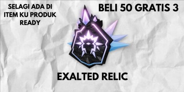 Beli Item EXALTED RELIC Fisch Terlengkap dan Termurah Maret 2025 ...