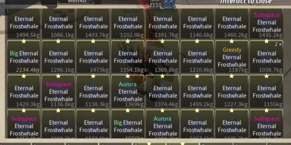 Beli Fish ETERNAL FROSTWHALE ( LIMITED FISCH ) Fisch Terlengkap dan ...