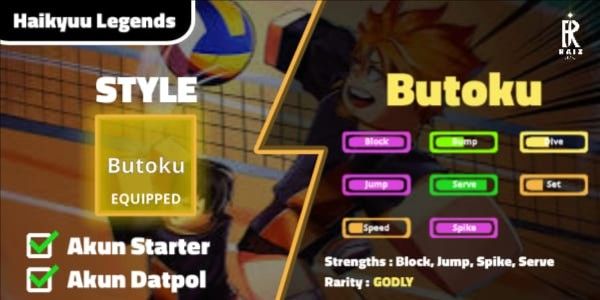 Buy Account Bokuto Style - Haikyuu Legends Volleyball Legends 3259851 ...