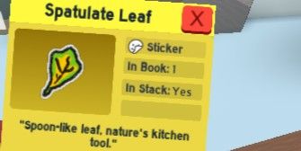 Buy item Spatulate Leaf Bee Swarm Simulator 3294934 | itemku