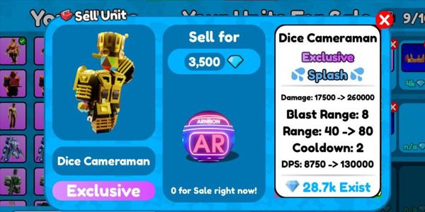 Beli Cameraman Dice Cameraman Toilet Tower Defense Terlengkap dan ...