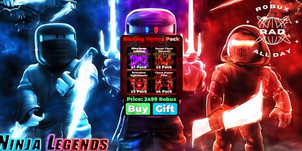 Buy Gamepass Blazing Vortex Pack Ninja Legends 3298618 | itemku