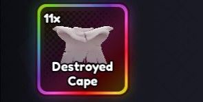 Buy Item Destroyed Cape Anime Last Stand 3299817 | itemku