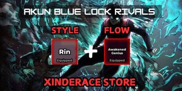 Buy Account Akun Blue Lock Rivals - Rin (Style) + Awakened Genius (Flow ...