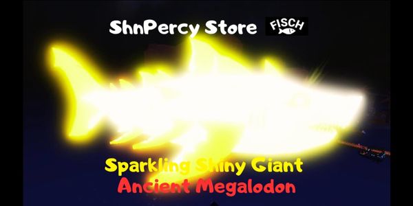 Buy Fish Sparkling Shiny Giant Ancient Megalodon - Fisch Fisch 3260946 ...