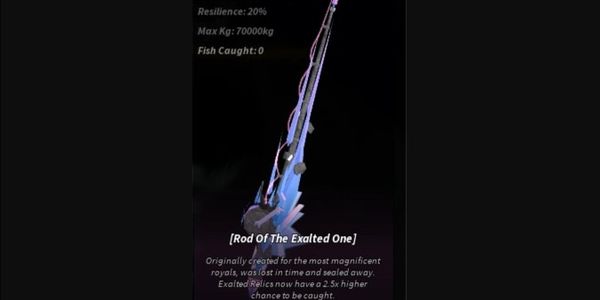 Beli Item RELIC UNTUK ROD OF EXALTED ONE (ROTEO) ATAU EXALTED ROD Fisch ...