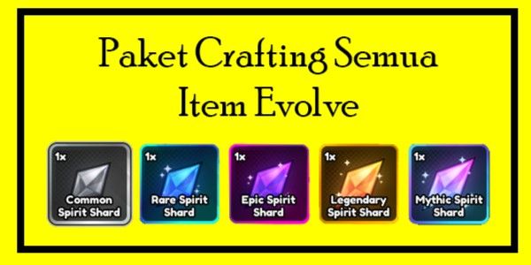 Beli Item Paket Semua Item Evolve (1 Pembelian | 1 Item Evolve) Anime ...