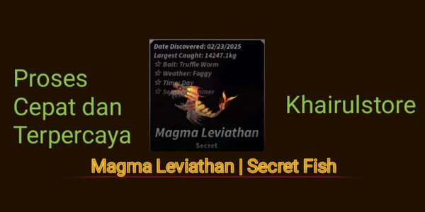 Buy Fish Magma Leviathan | Secret Fish Fisch 3322541 | itemku