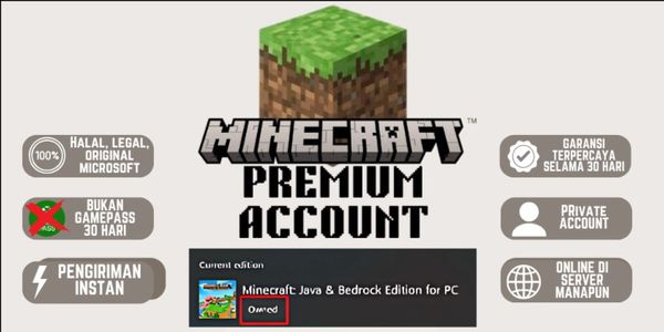 Buy Account Akun Premium Full Access MCraft 3146174 | itemku