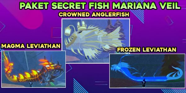 Buy Fish Paket Secret Mariana Veil (3 Secret Fish) [Fisch] Fisch ...