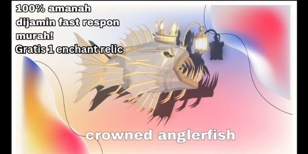 Buy Fish crowned anglerfish (secret) Fisch 3325882 | itemku