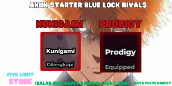 Beli Akun Akun Kunigami (Style) + Prodigy (Flow) Blue Lock Rivals ...