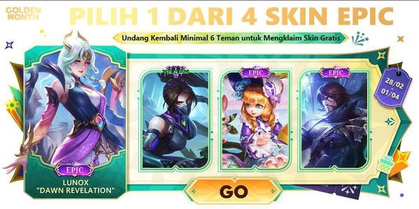 Beli Gift Item Callback Sampai dapat Skin 100% Mobile Legends Terlengkap dan Termurah Maret 2025 ...