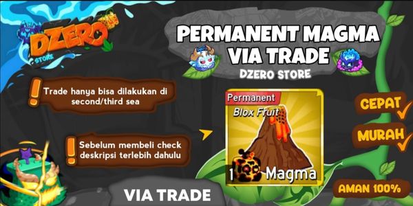 Beli Fruit Magma (Permanent) Blox Fruits Terlengkap dan Termurah ...