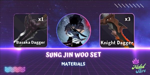 Buy Item Sung Jin Woo Set - Verse Piece RBL 3267586 | itemku