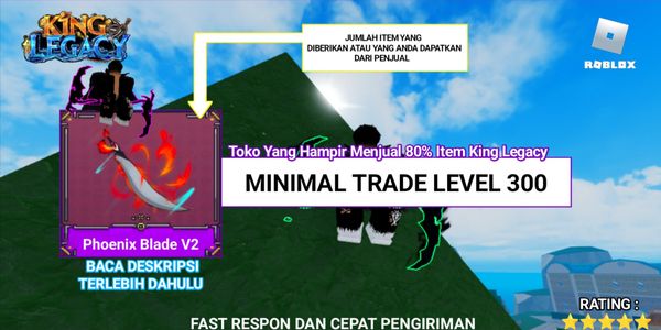 Buy Sword Phoenix Blade V2 King Legacy 3273790 | itemku